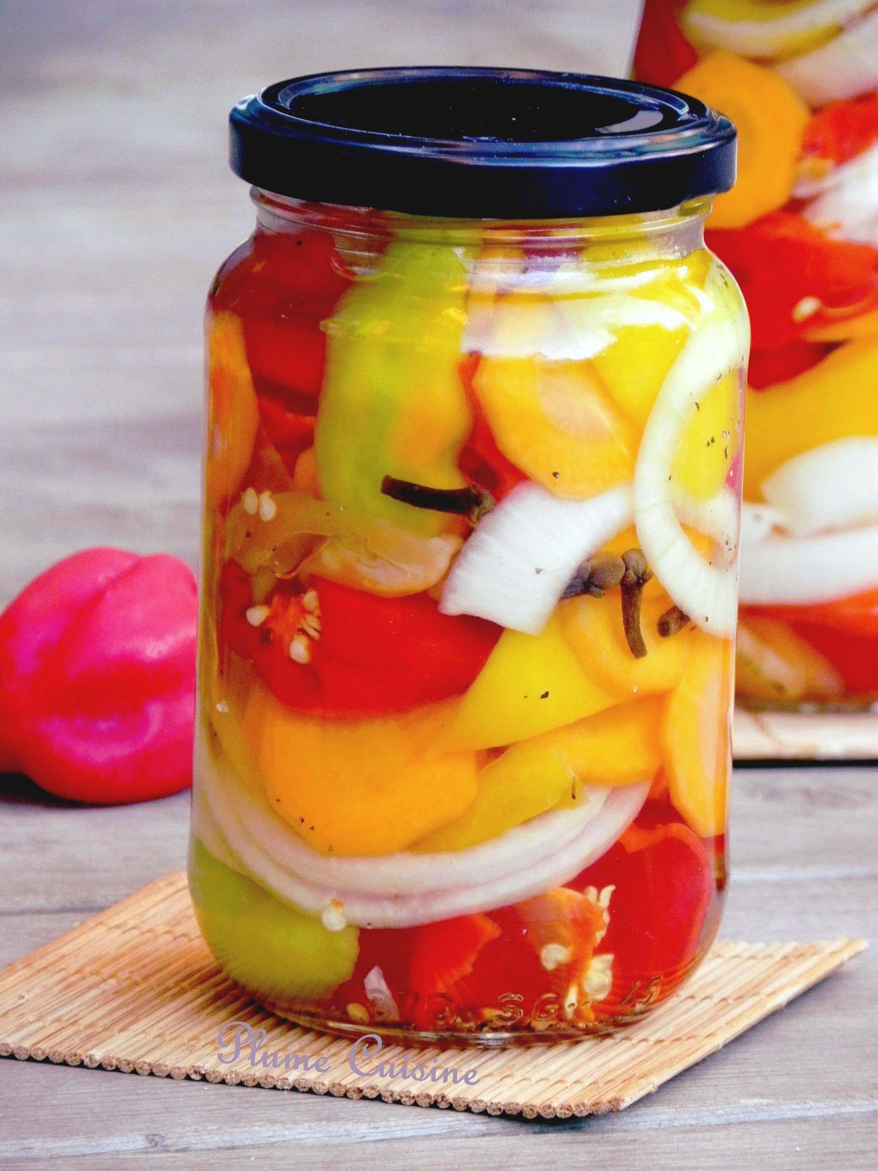 Piment confit antillais | Une Plume dans la Cuisine