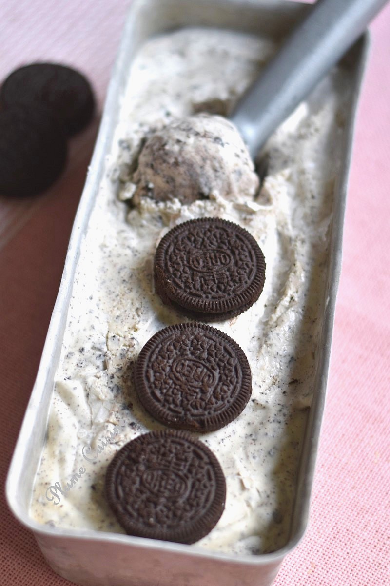 Glace aux Oreo | Une Plume dans la Cuisine