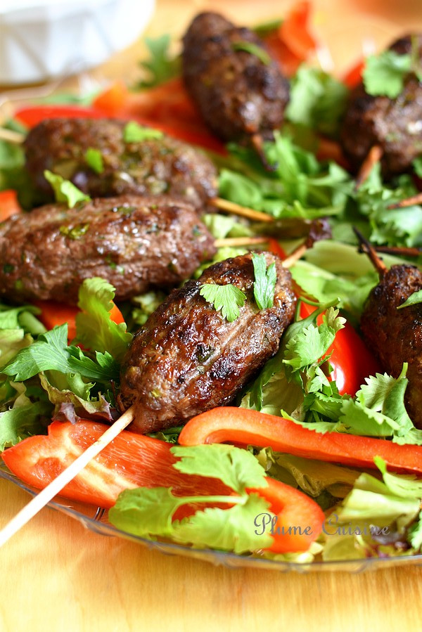 Brochettes de kefta | Une Plume dans la Cuisine