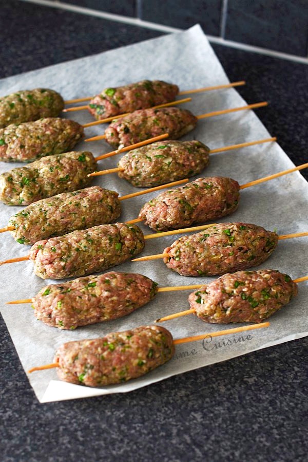Brochettes de kefta | Une Plume dans la Cuisine